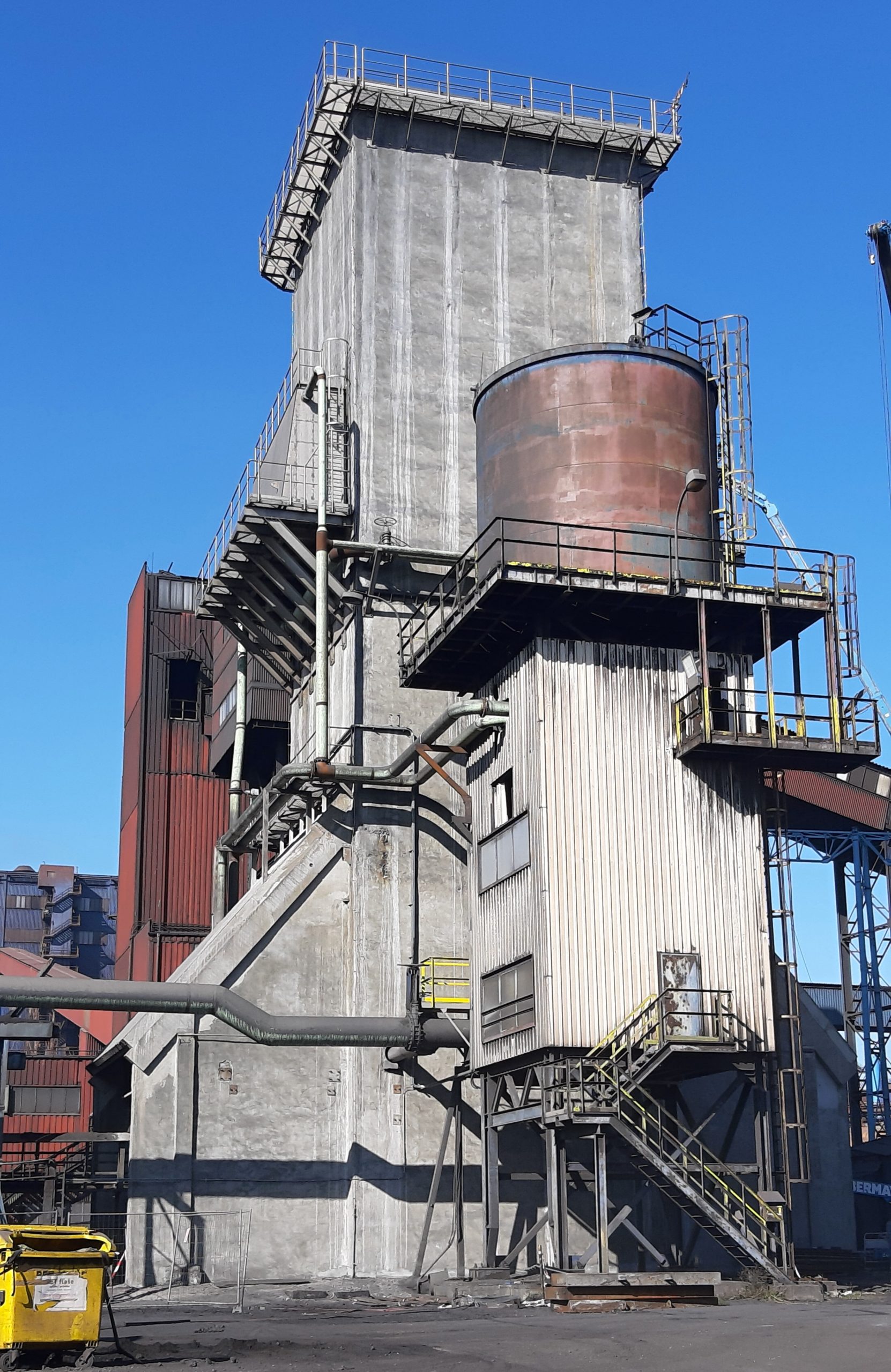 Modernization of Quenching tower - HUTNÍ PROJEKT Frýdek-Místek a.s.