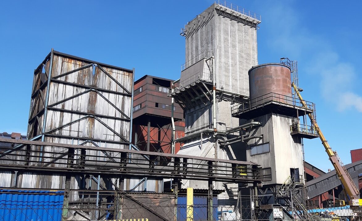 Modernization of Quenching tower - HUTNÍ PROJEKT Frýdek-Místek a.s.